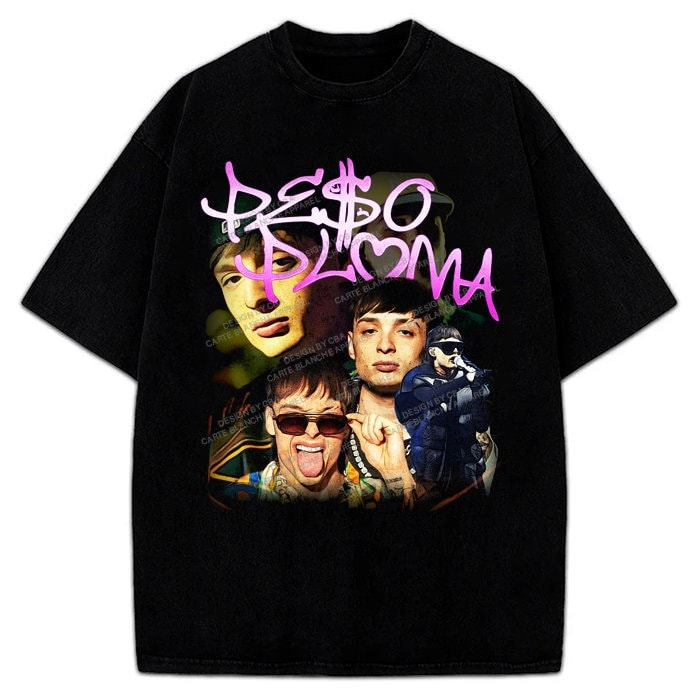 Peso Pluma Vintage Retro 90s Style Playera Regional Mexicano | Inspire ...