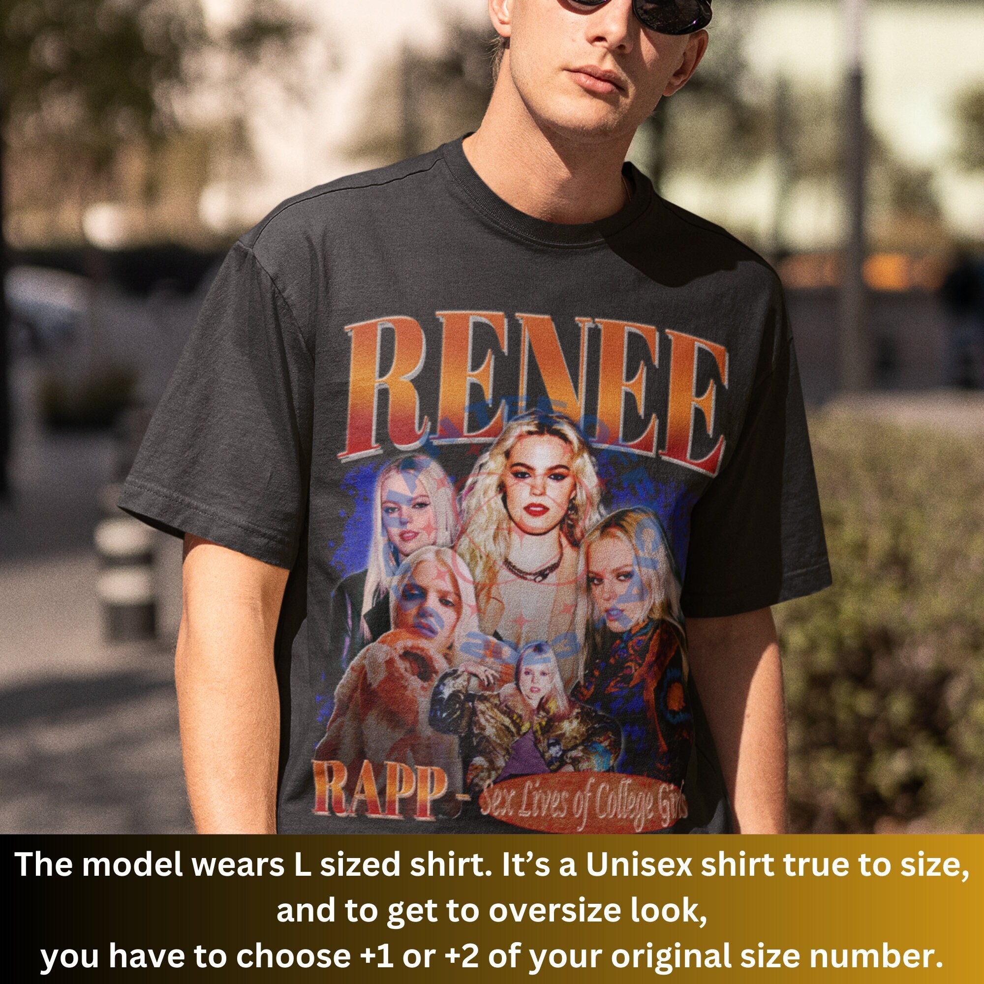 RENE RAP Shirt, Vintage Rene Rap Tshirt, Rene Rap Fan, Rene | Inspire ...