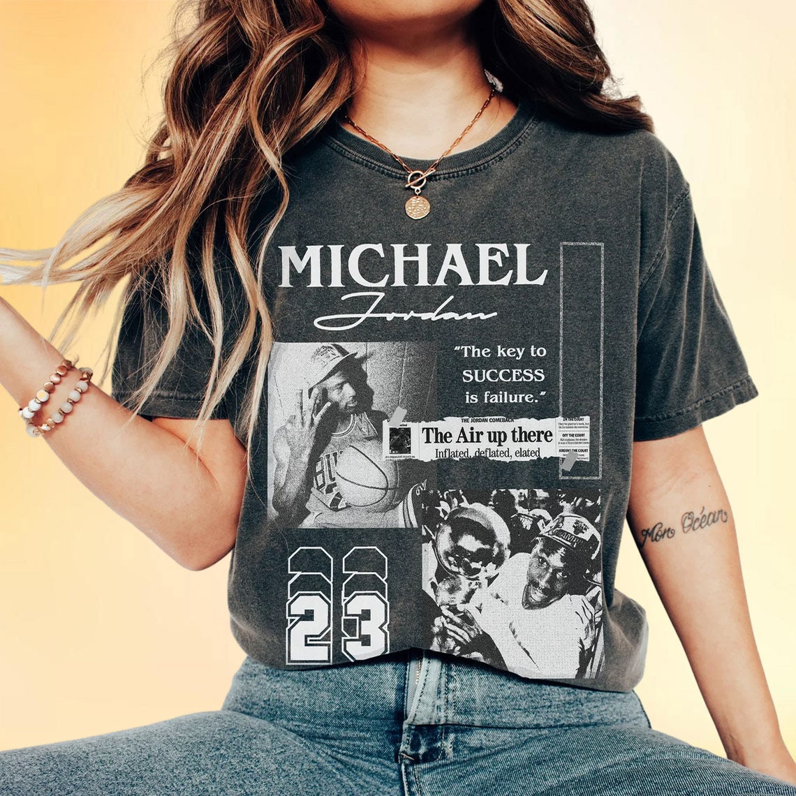 Michael Jordan Shirt, Michael Jordan Graphic Shirt, Michael | Inspire ...