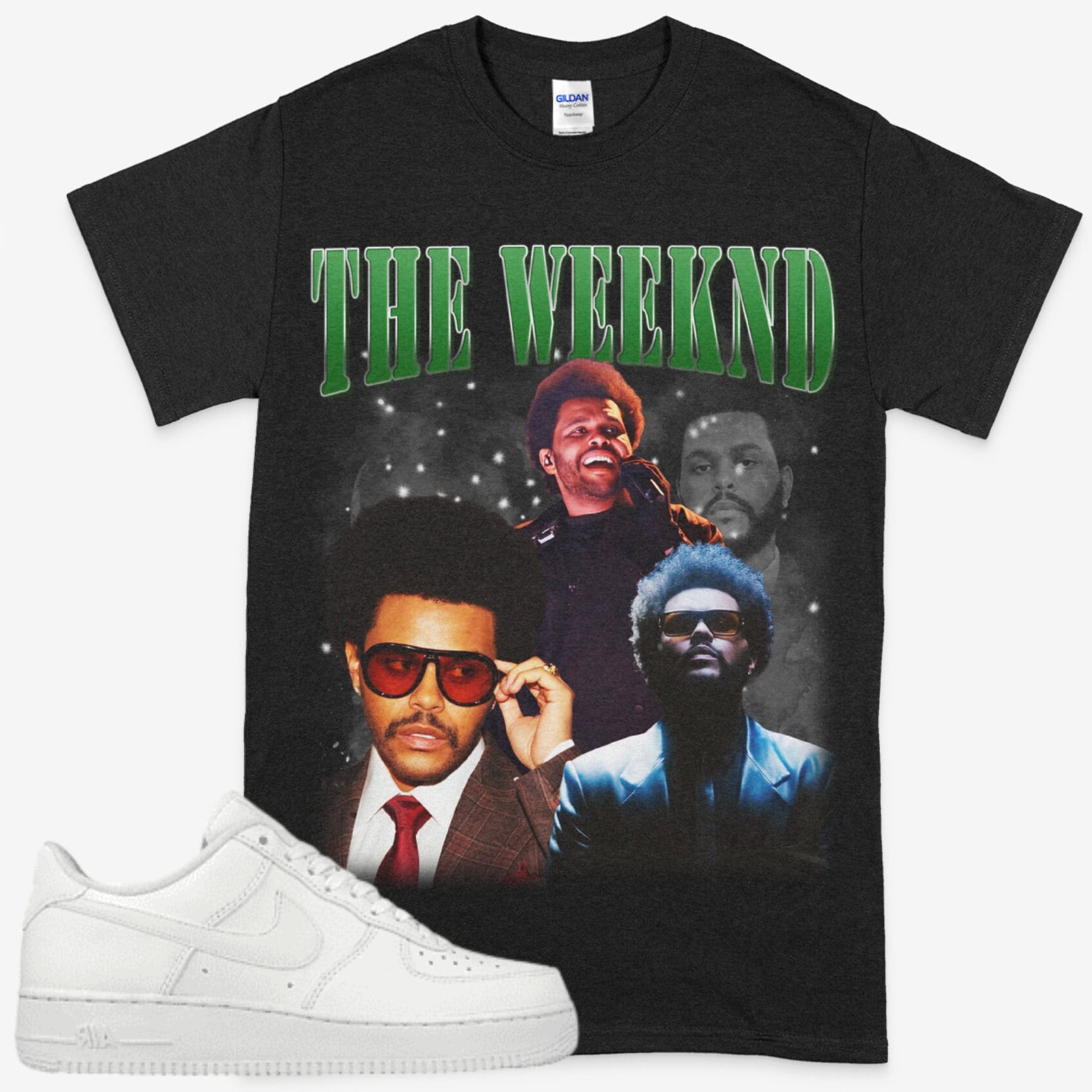 The Weeknd Tshirt, Vintage The Weeknd Tshirt - Inspire Uplift