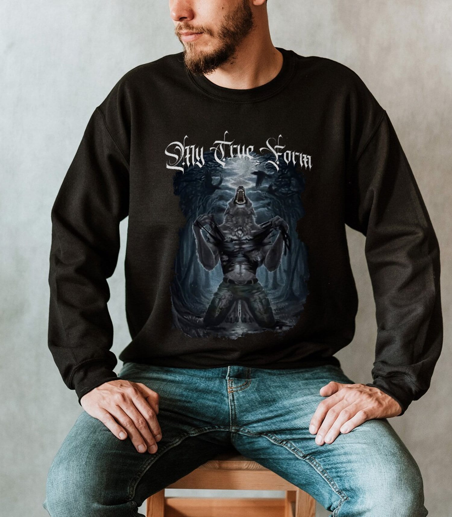 Sitting wolf shirt literally me alpha wolf funny meme tshirt - Inspire ...