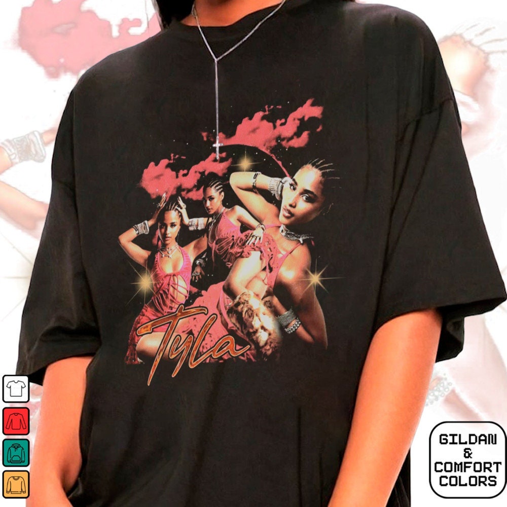 T-Shirt Tyla Singer Music Artist Graphic Tee, Tyla Water Uni | Inspire ...