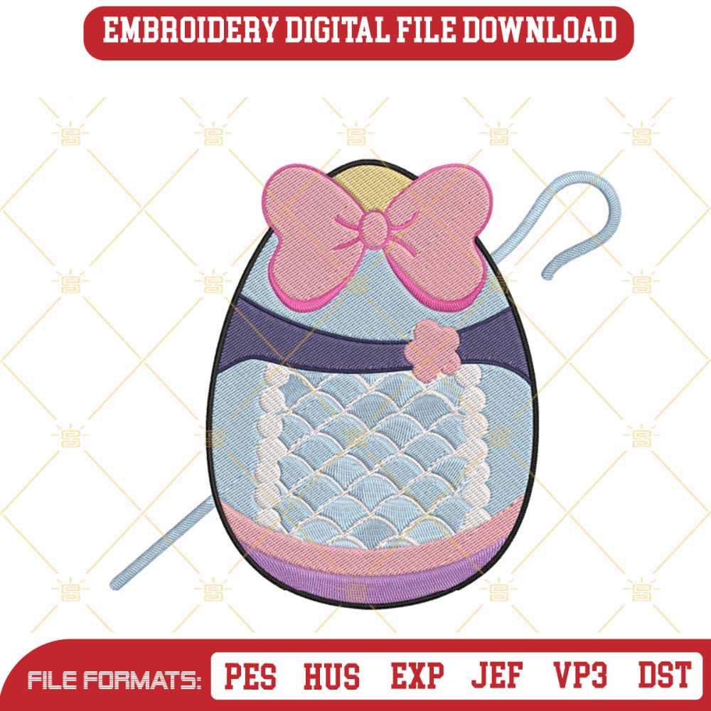 Bo Peep Easter Egg Machine Embroidery Design, Toy Story East - Inspire ...