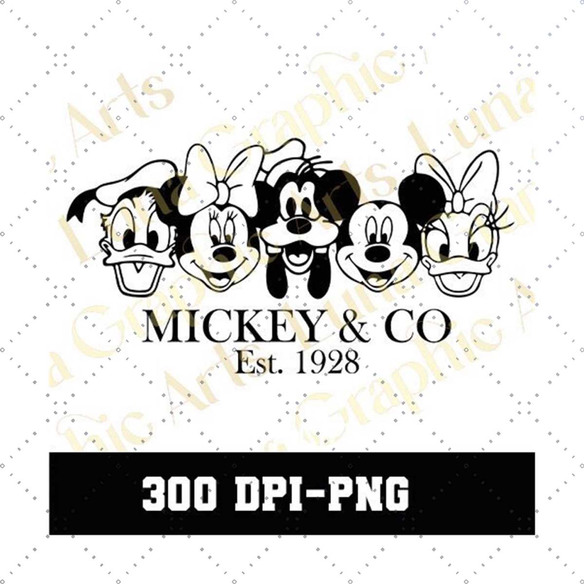 Mickey And Co Png, Mickey Png, Shirt Design, Sublimation Des | Inspire ...