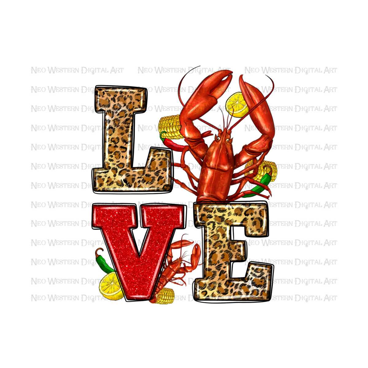 Crawfish love png sublimation design download, crawfish png, | Inspire ...