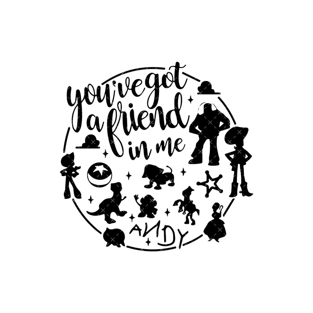 Toy Story Cut File, Toy Story Svg Family Vacation Svg, 213 - Inspire Uplift