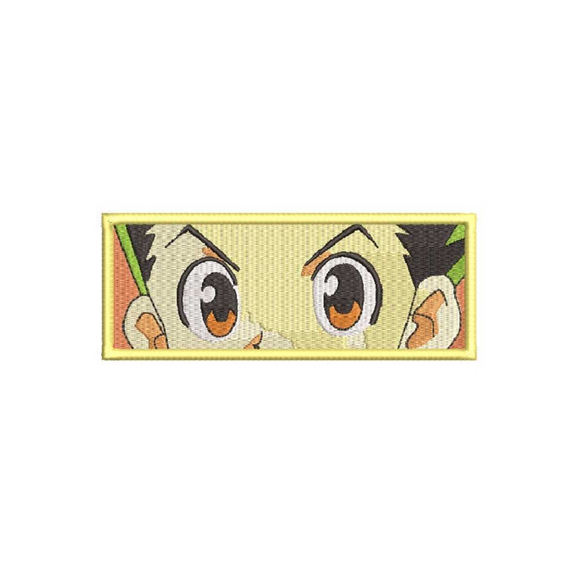 Gon Eyes Embroidery Design Anime Hunter X Hunter File | Inspire Uplift