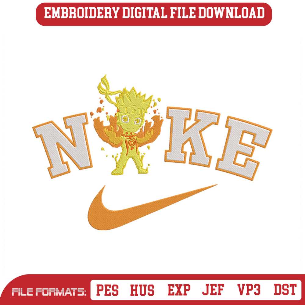 Nike Chibi Naruto Rikudou Embroidery Designs File Nike Machi | Inspire ...