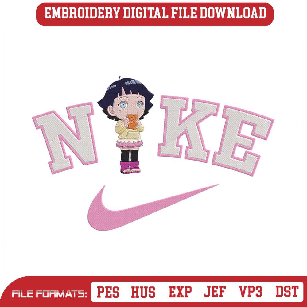 Nike Himawari Uzumaki Chibi Cute Embroidery Designs File Nik - Inspire ...