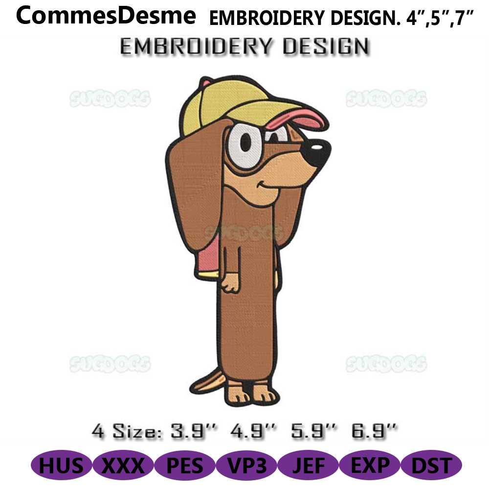 Snickers Bluey Embroidery | Inspire Uplift