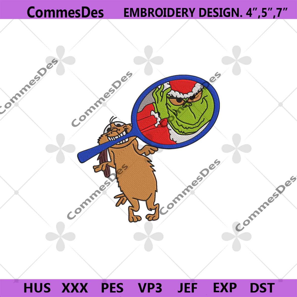 The Grinch Max Dog Machine Embroidery Digitals Design, Grinc | Inspire ...