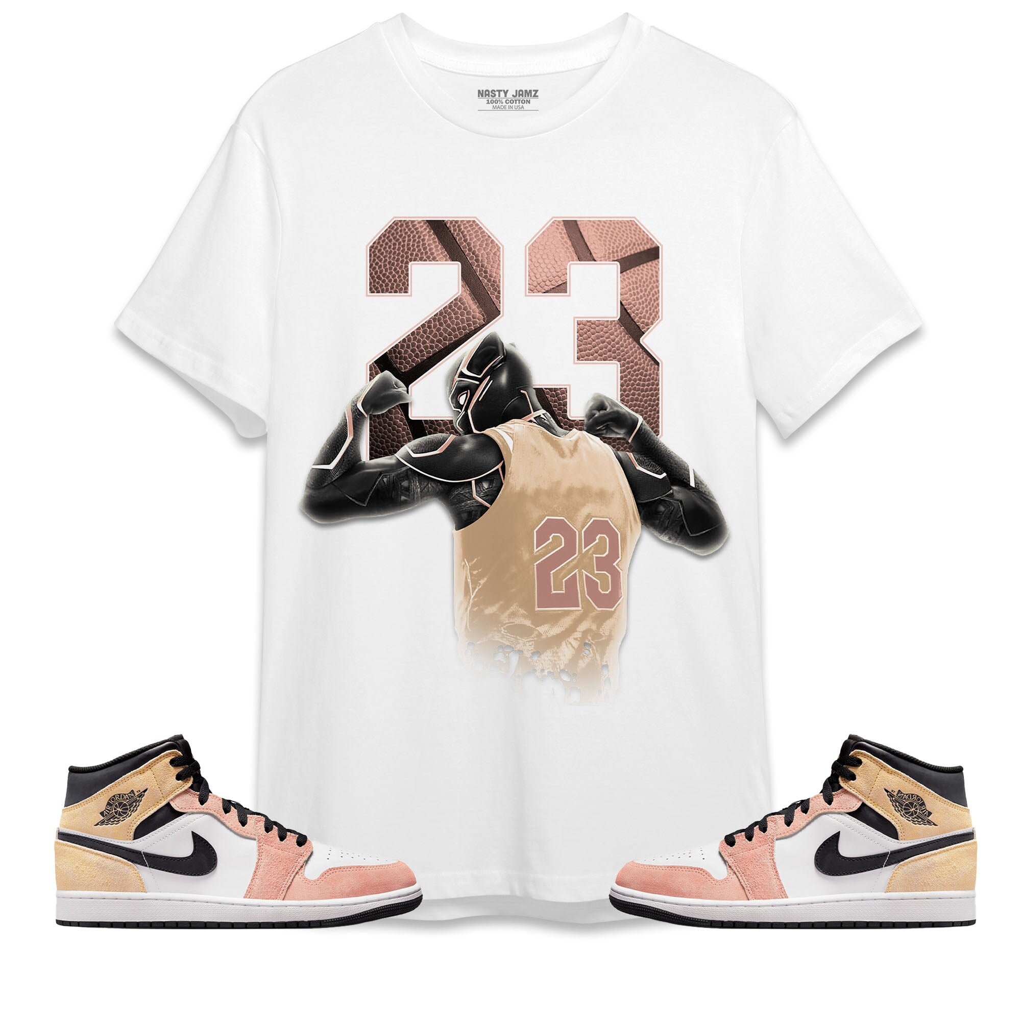 Jordan 1 Mid Magic Ember Unisex Shirt, Toddles Number 23 Pan | Inspire ...