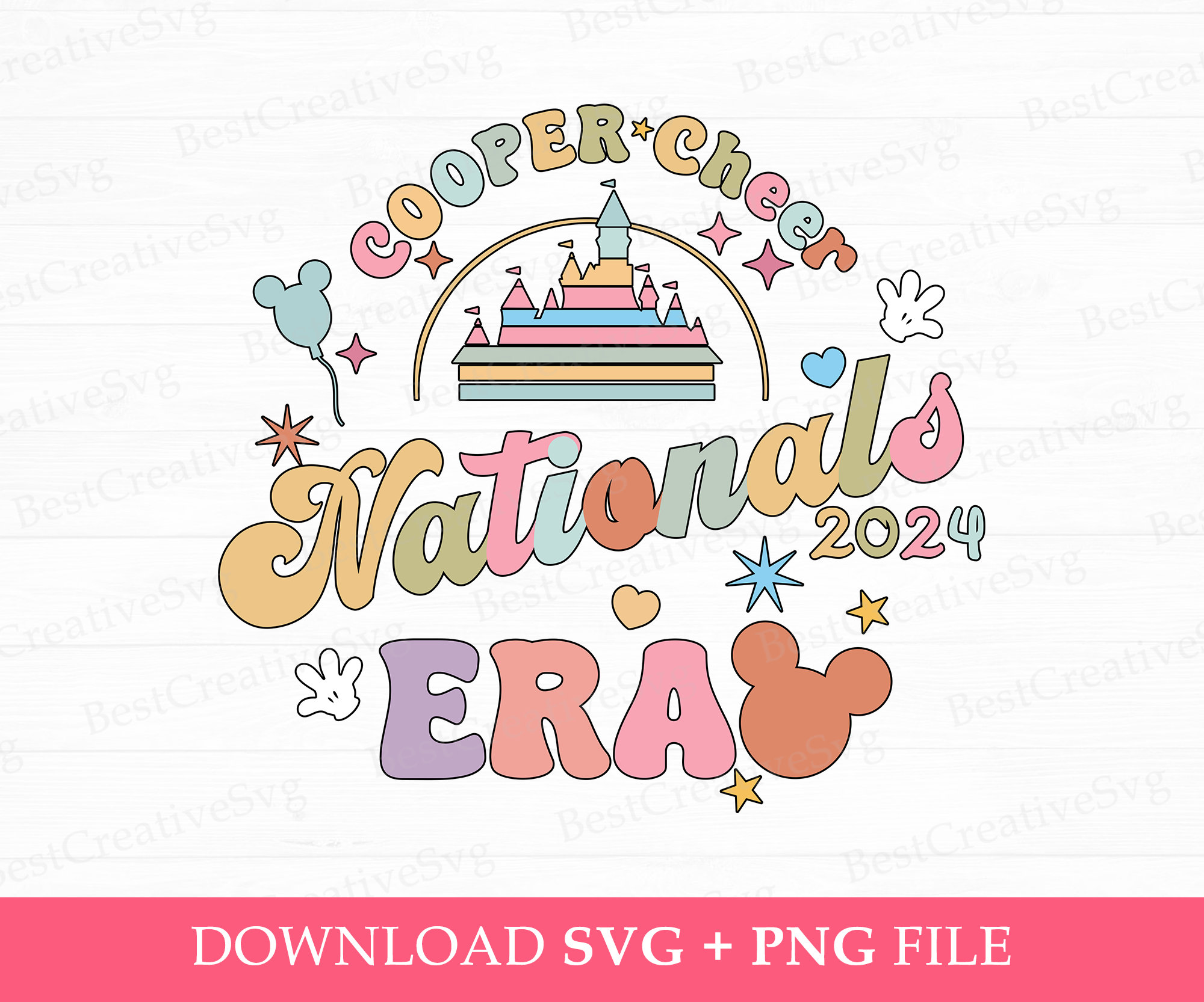 Cooper Cheer Nationals 2024 Era Svg, Magical Kingdom Svg, Re - Inspire ...