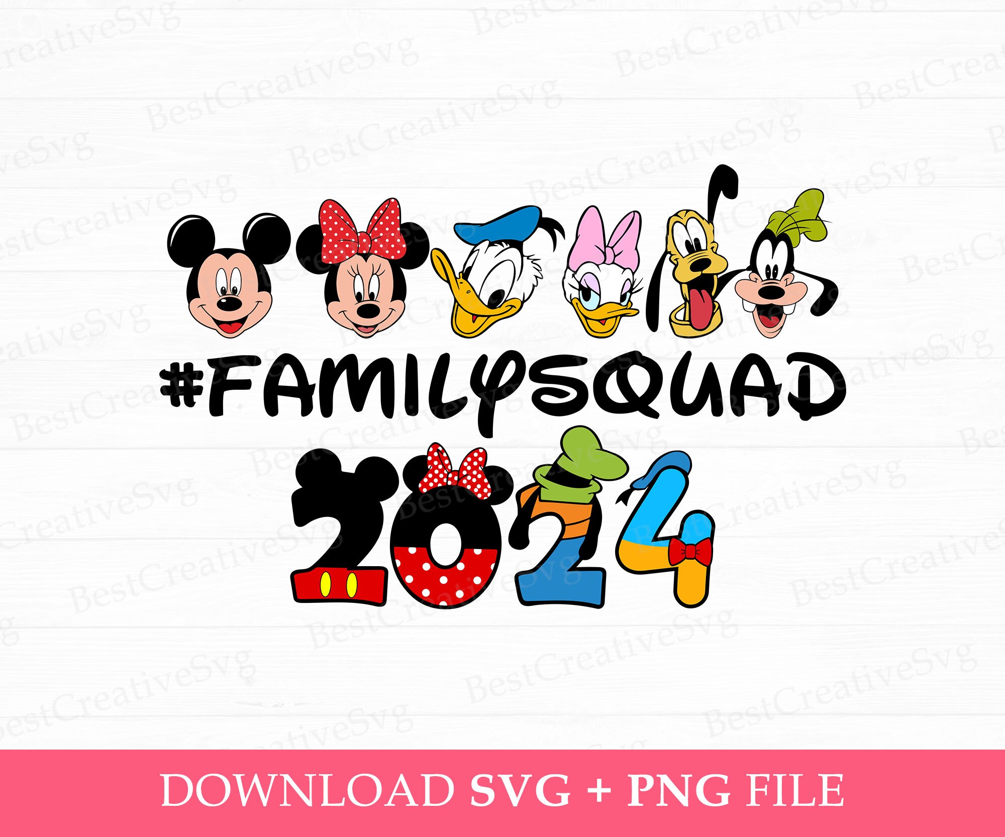 Family Squad 2024 Svg, Family Vacation Svg, 2024 Family Trip | Inspire ...