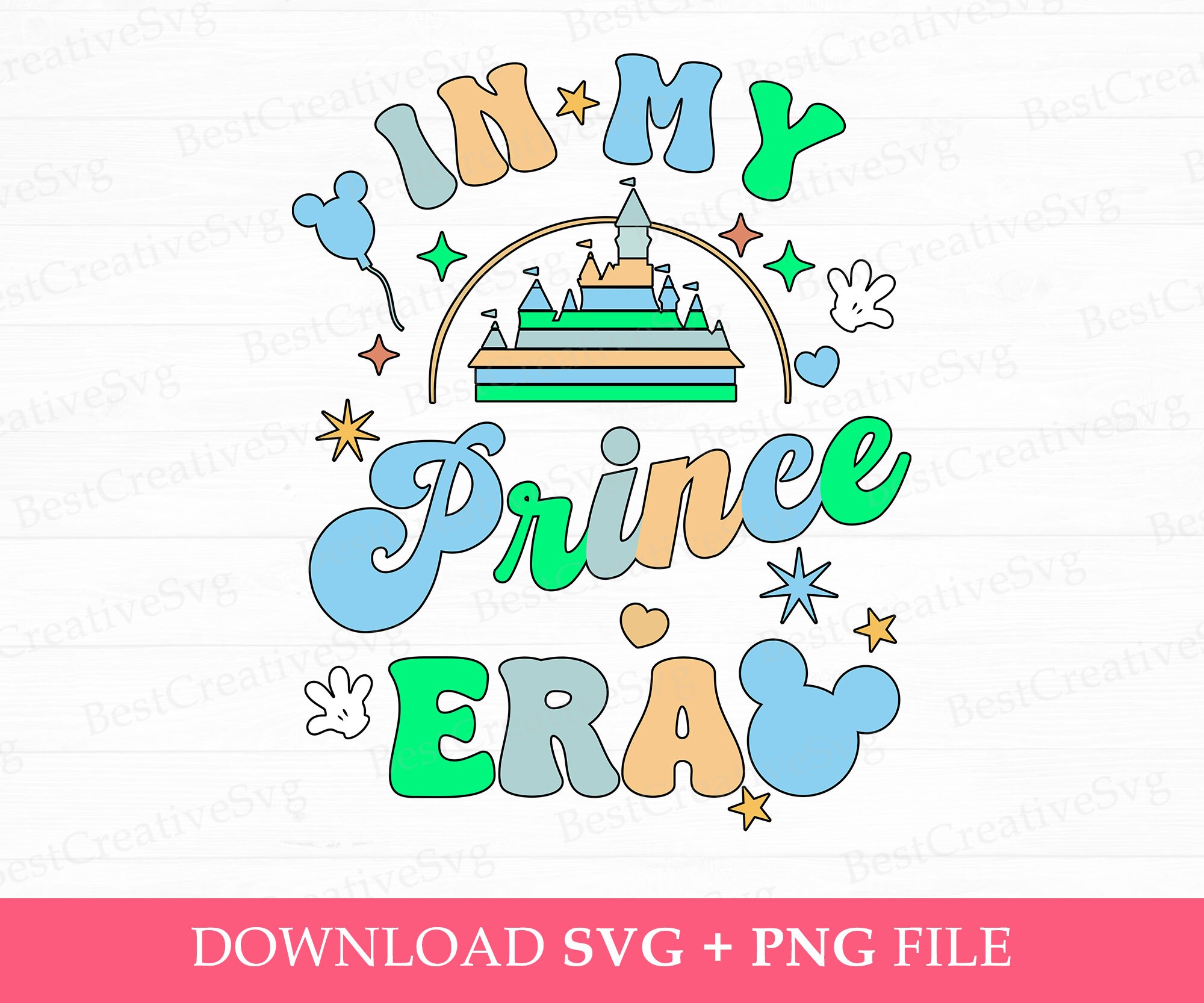 In My Prince Svg, Retro Family Trip Svg, Magical Kingdom Svg | Inspire ...