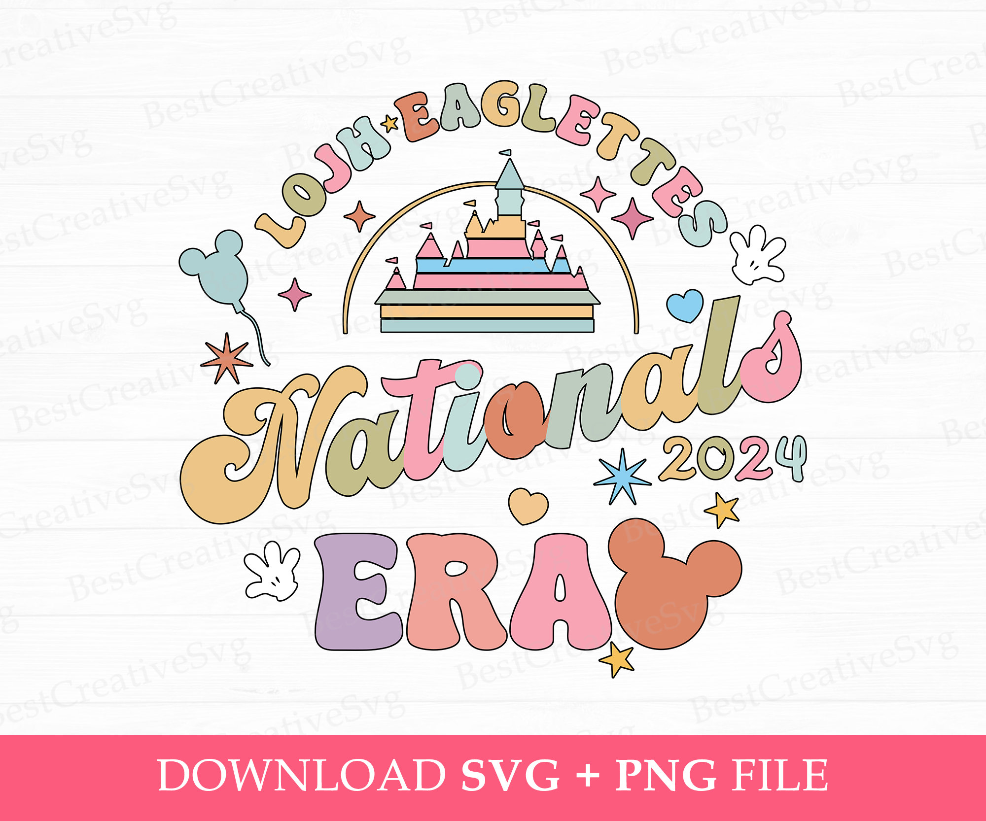 Lojh Eaglettes Nationals 2024 Era Svg, Magical Kingdom Svg, | Inspire ...