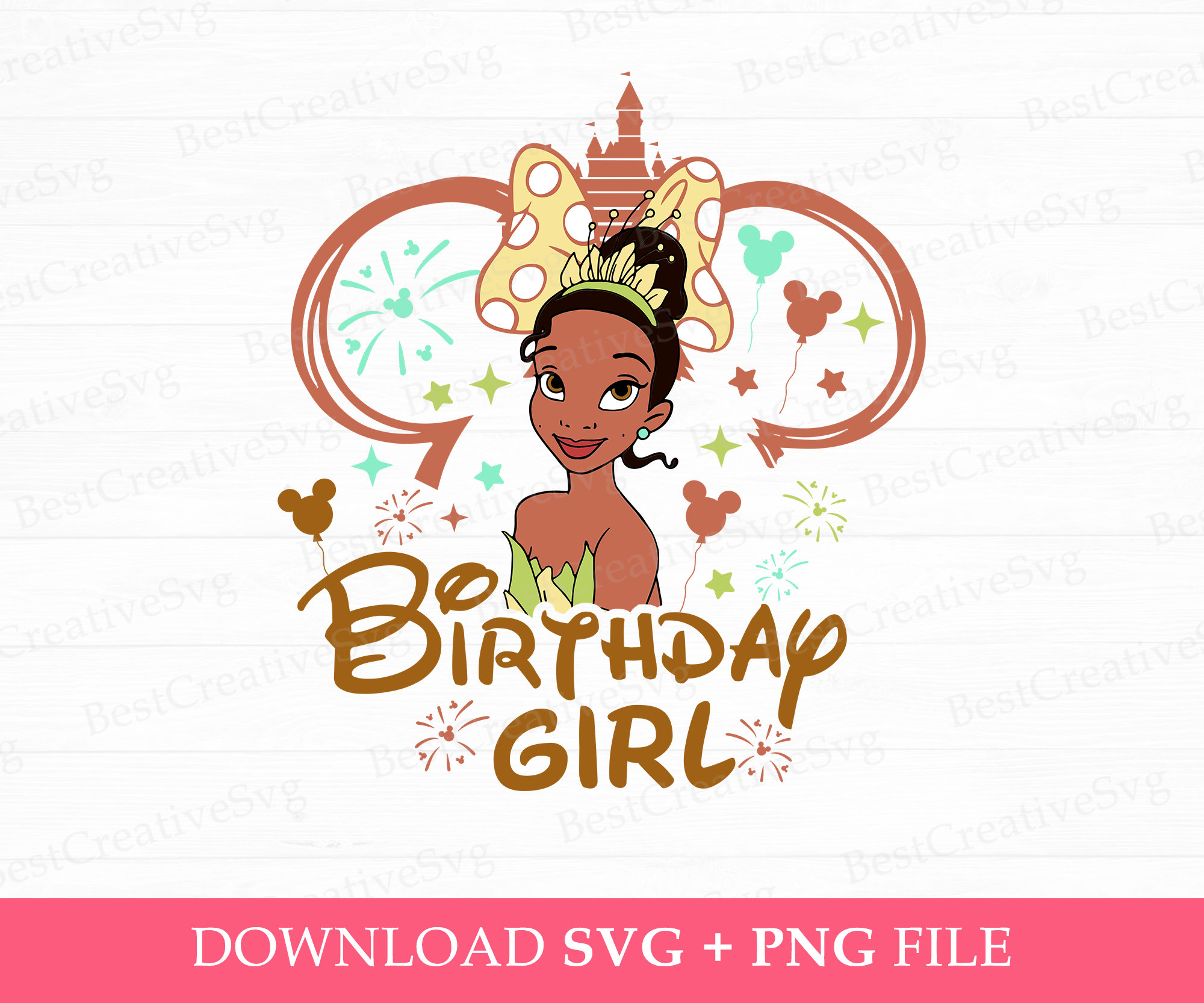 Princess Birthday Svg, Birthday Girl Svg, Magical Kingdom Sv - Inspire ...