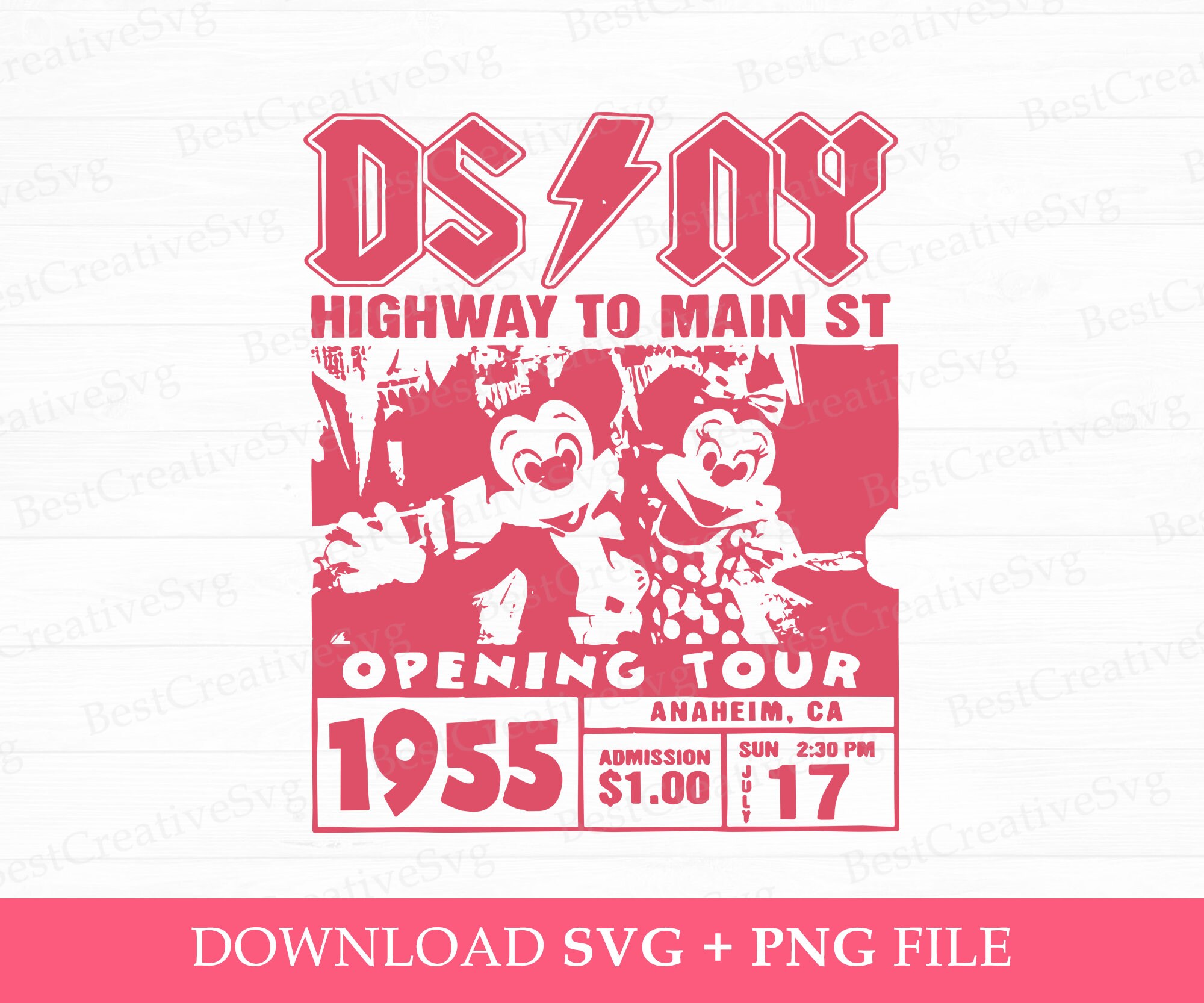 Retro Mouse Concert Svg, Mouse Music Band Svg, Family Trip S | Inspire ...