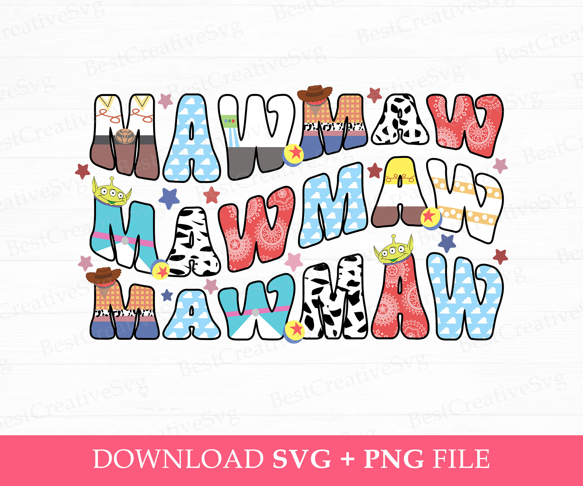 Toy Friends Mawmaw Svg, Family Vacation Svg, Mawmaw Birthday | Inspire ...