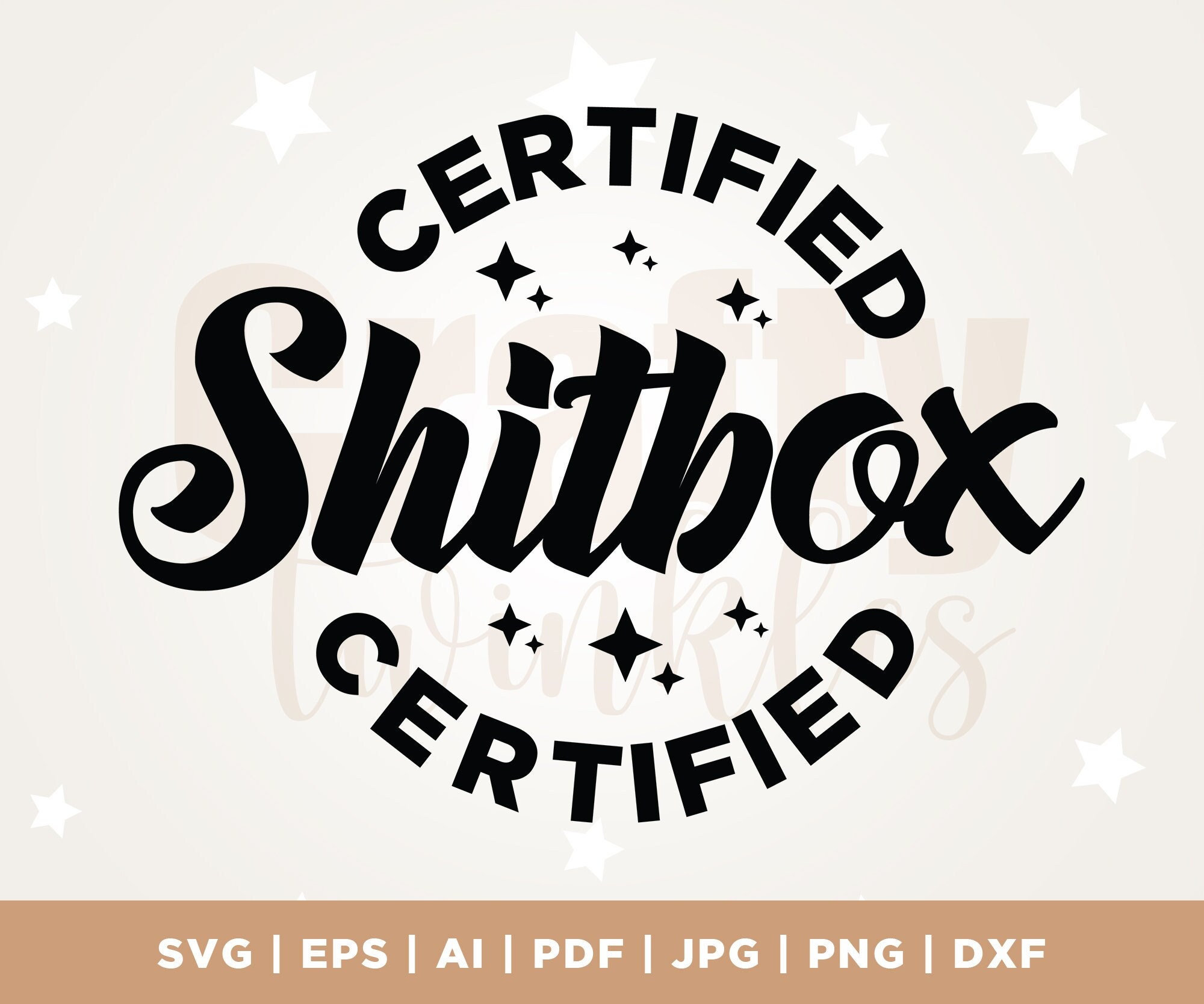 Certified Shitbox SVG, sarcastic svg, Sarcasm svg, Car decal | Inspire ...