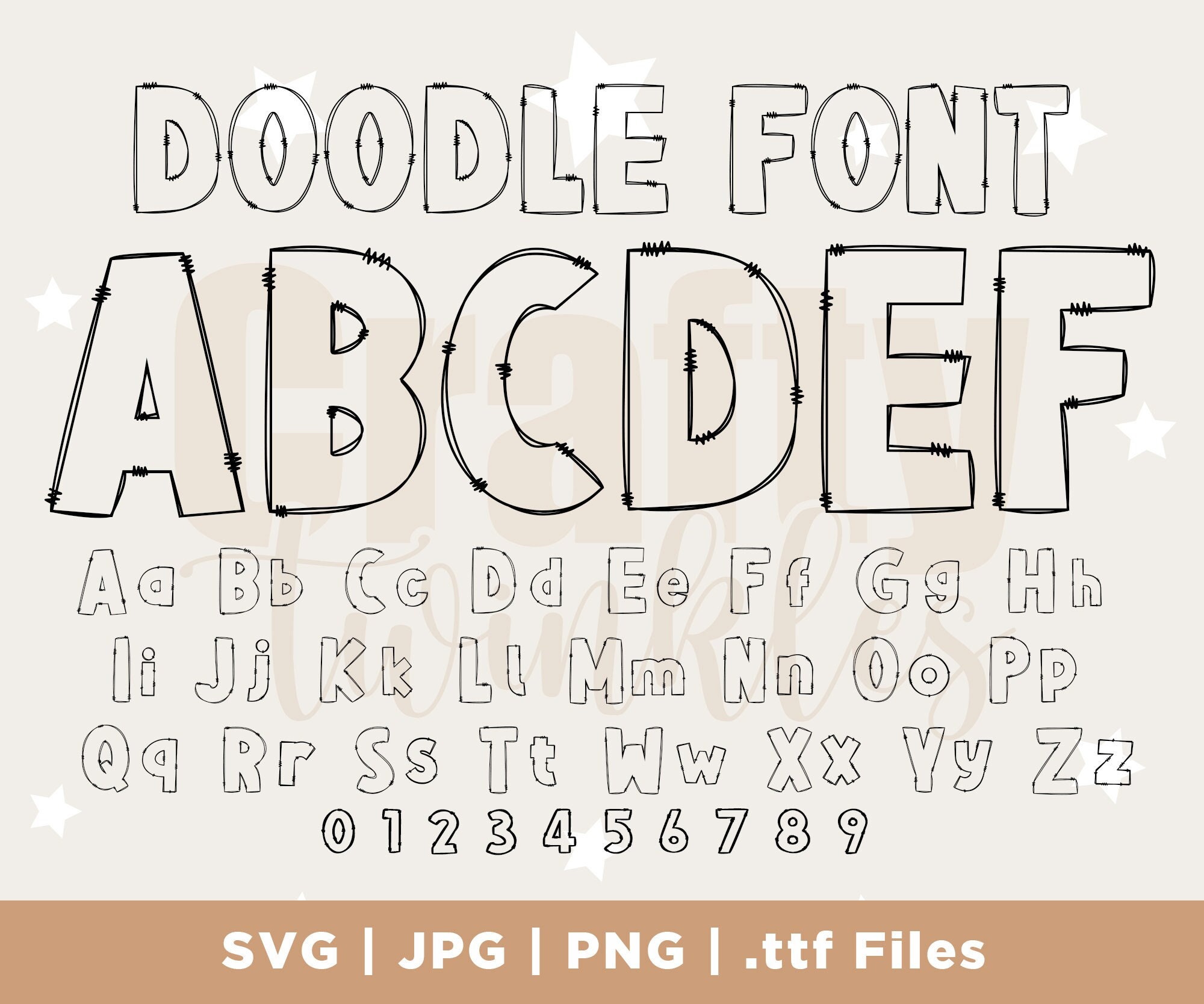 Doodle Letters PNG, Transparent Doodle Alphabet, Hand Drawn | Inspire ...