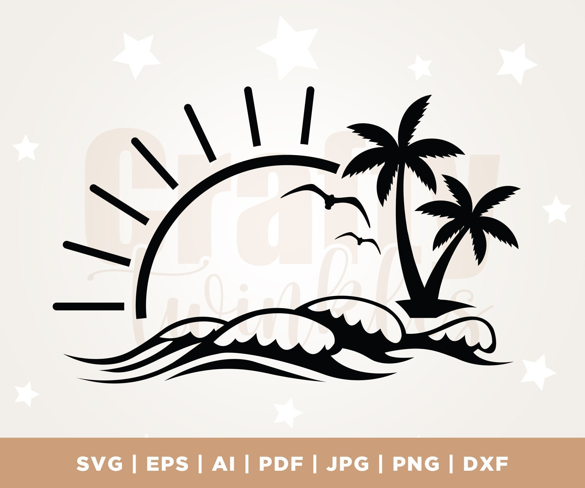 Wave svg, Sunset svg, Beach svg, Sunshine Svg, Summer svg, p - Inspire ...