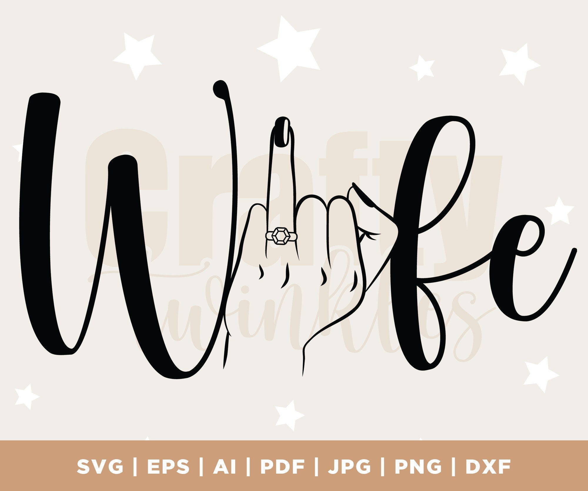 Wife Svg, Wifey Svg, Vector Cut file for Cricut, Silhouette, - Inspire ...