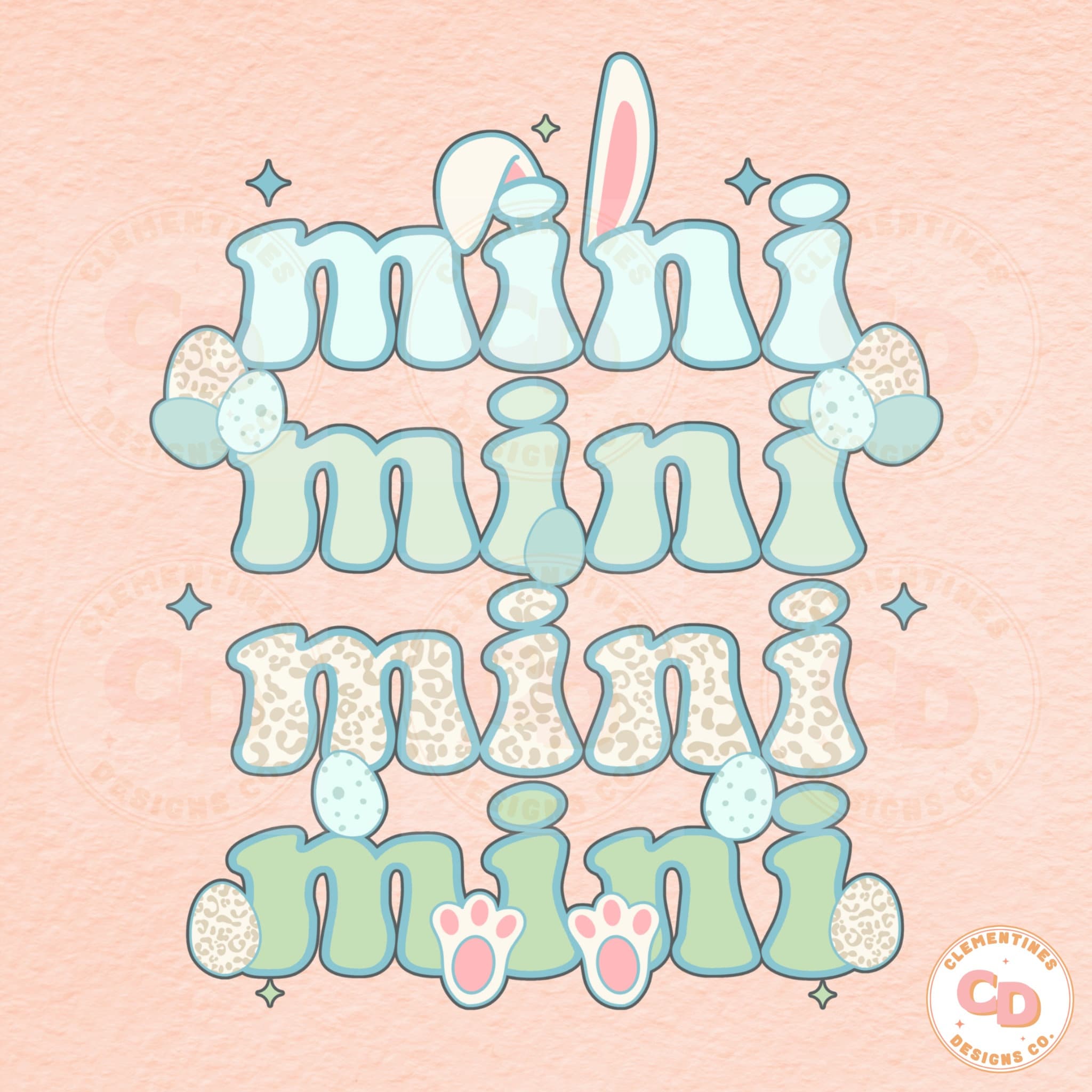 Easter Mini PNG, Digital Download,Retro png,Easter png,Easte | Inspire ...