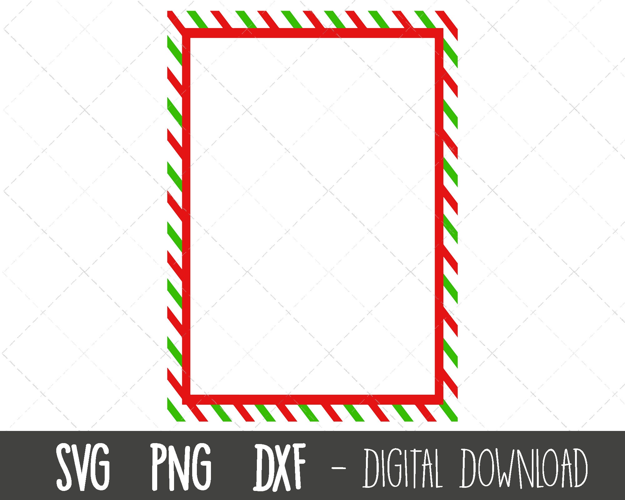 Christmas candy cane border svg, candy cane border png, cand | Inspire ...