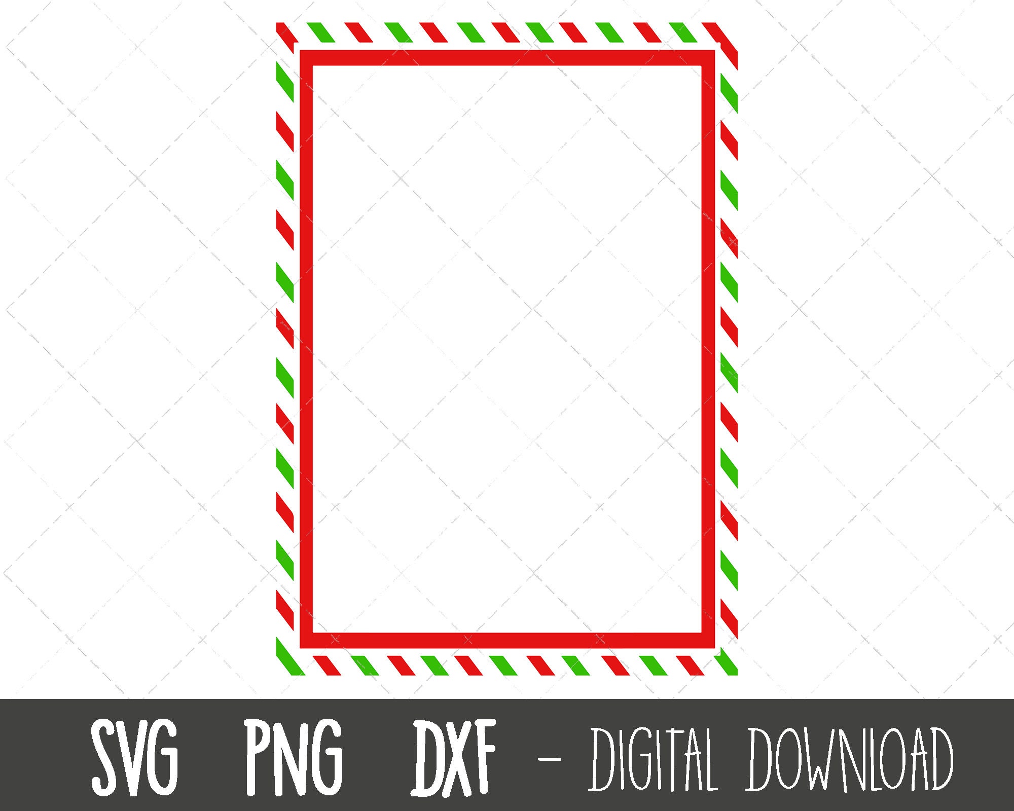 Christmas candy cane border svg, candy cane border png, cand | Inspire ...