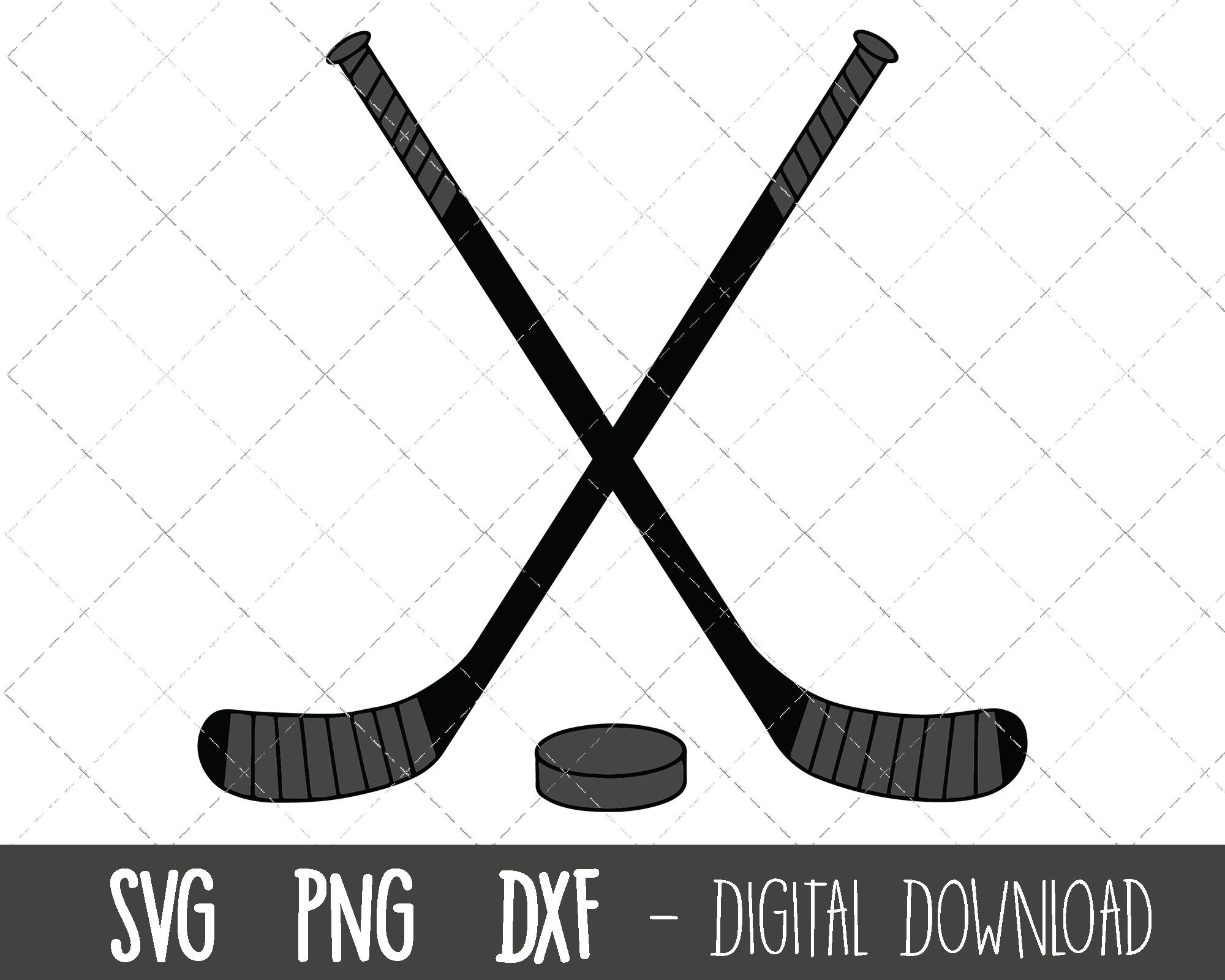 Hockey svg, American Sports svg, hockey stick clipart, puck - Inspire ...
