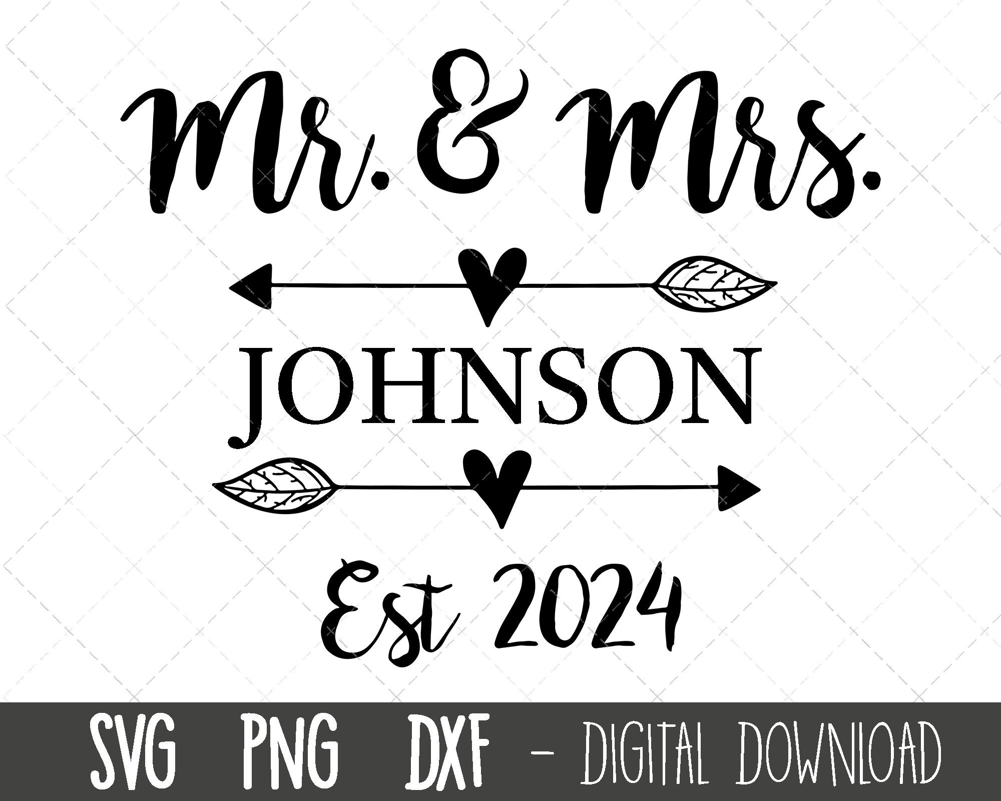 Mr and Mrs split monogram SVG, Mr & Mrs svg, wedding svg, we - Inspire ...