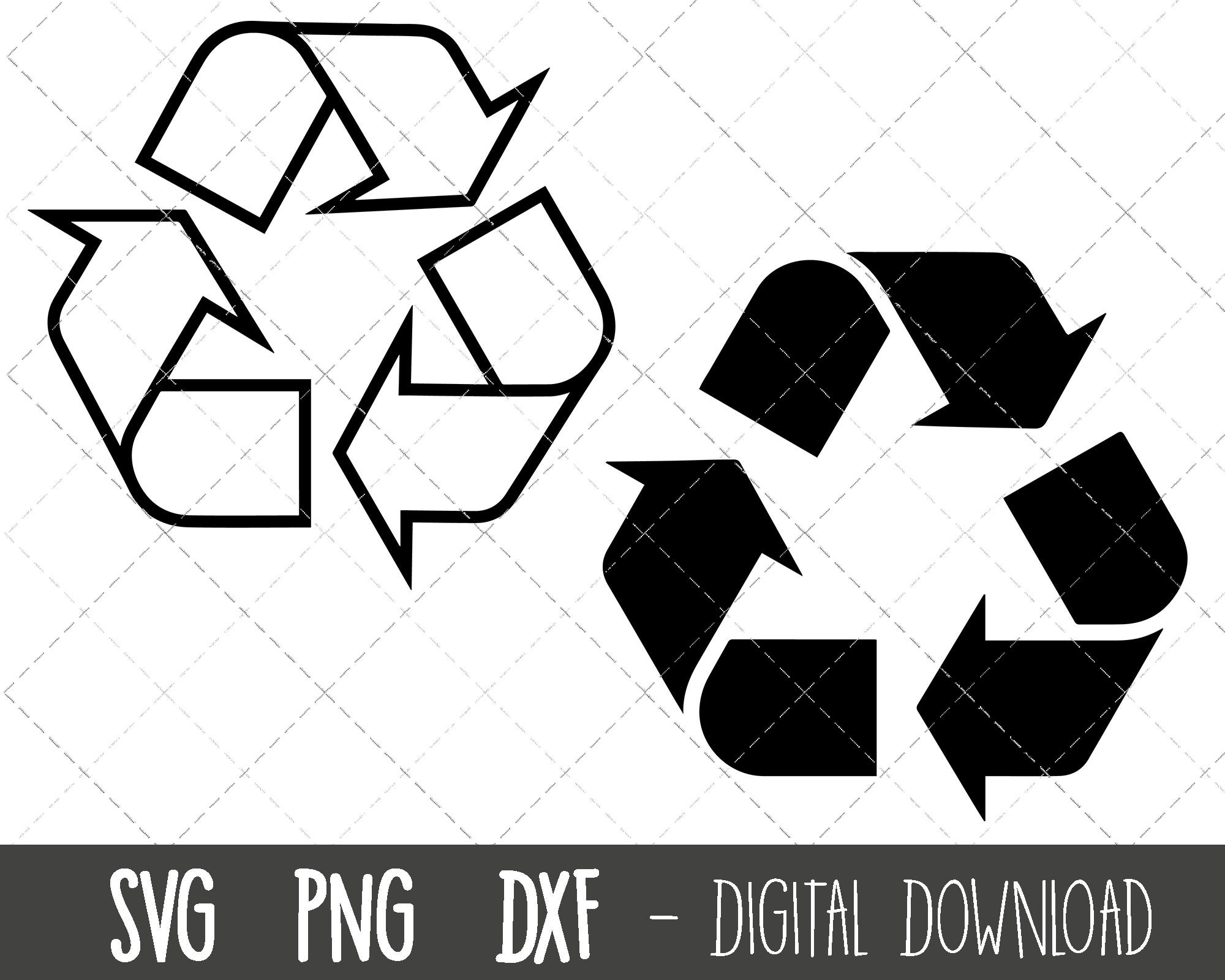 Recycle symbol svg, recycle svg, recycling clipart, recyclin - Inspire ...