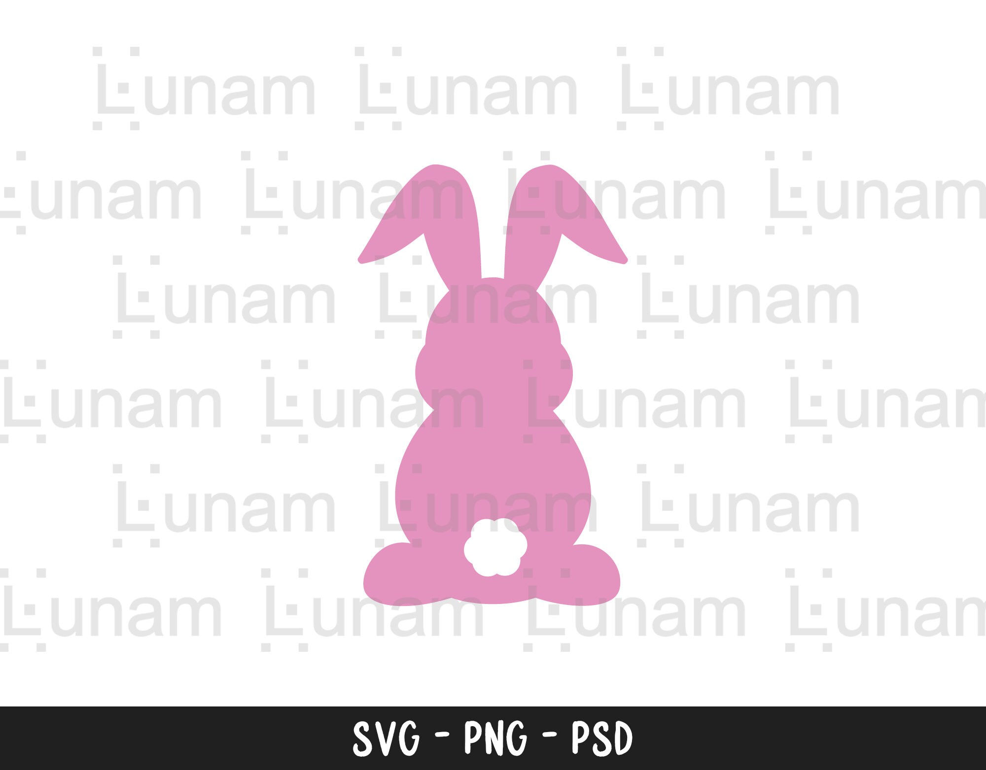 Bunny Svg, Bunny Silhouette Svg, Rabbit Svg, Rabbit Silhouet | Inspire ...