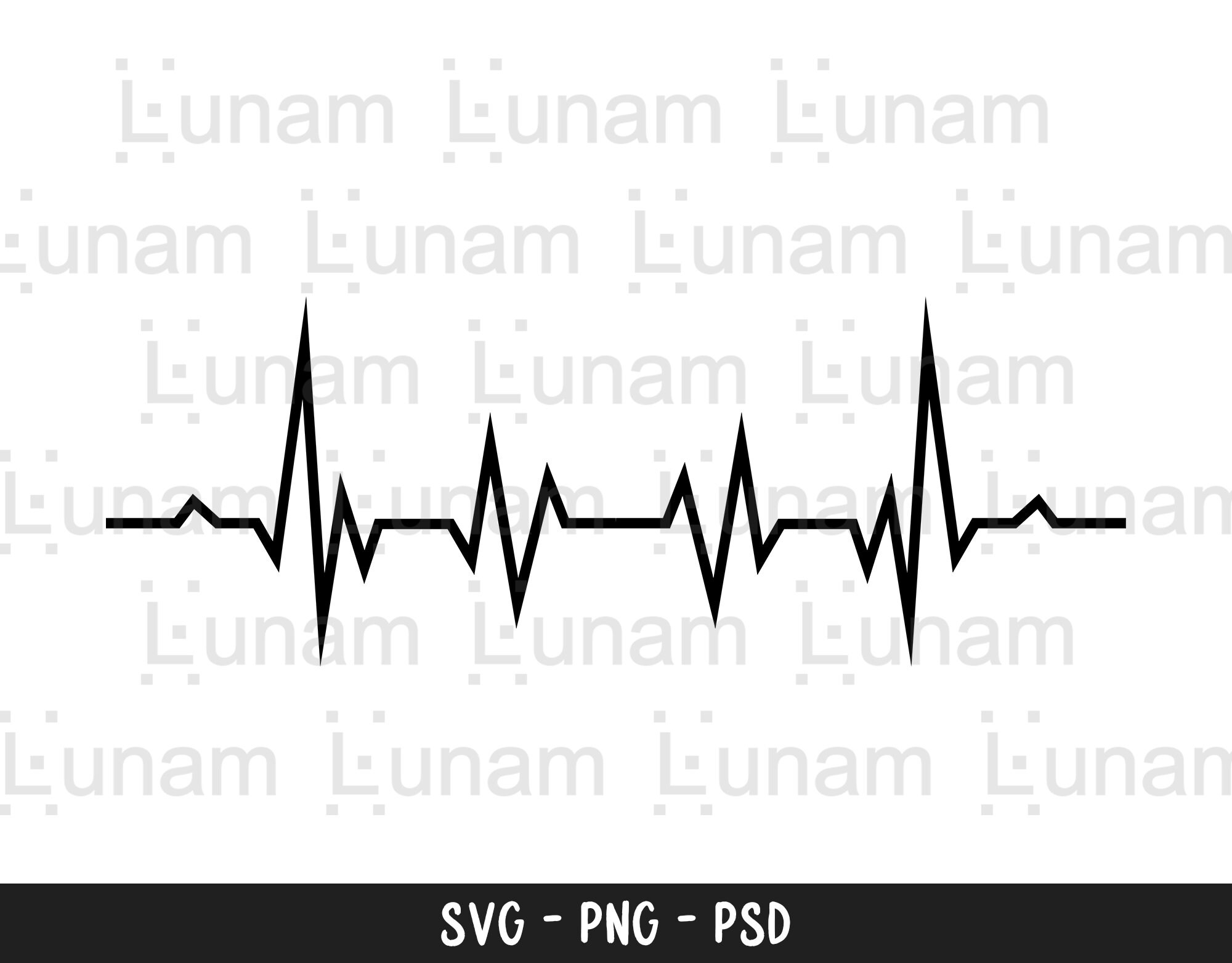 Heart beat svg ,Ekg svg ,Heartbeat svg, Heartbeat clipart, H | Inspire ...