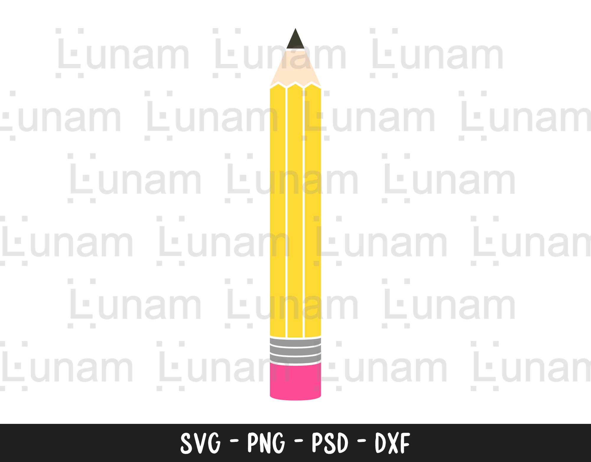 Pencil SVG, Pencil Monogram Svg, School Svg, Teacher Svg, Pe | Inspire ...