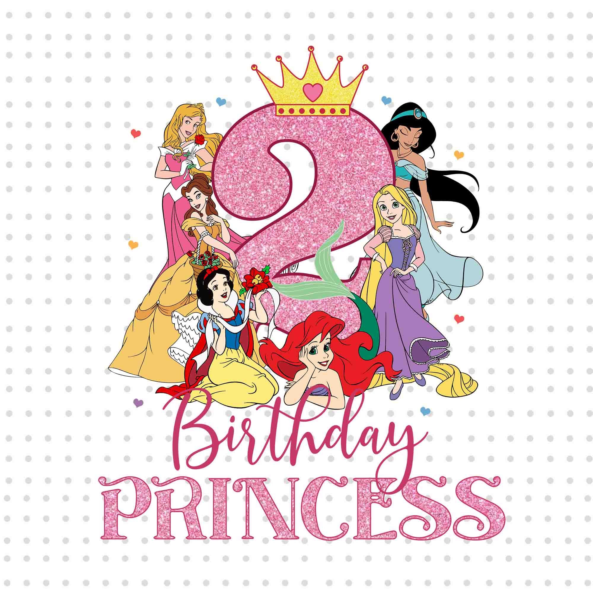 Birthday Princess Png, My 2nd Birthday Png, Happy Birthday P | Inspire ...