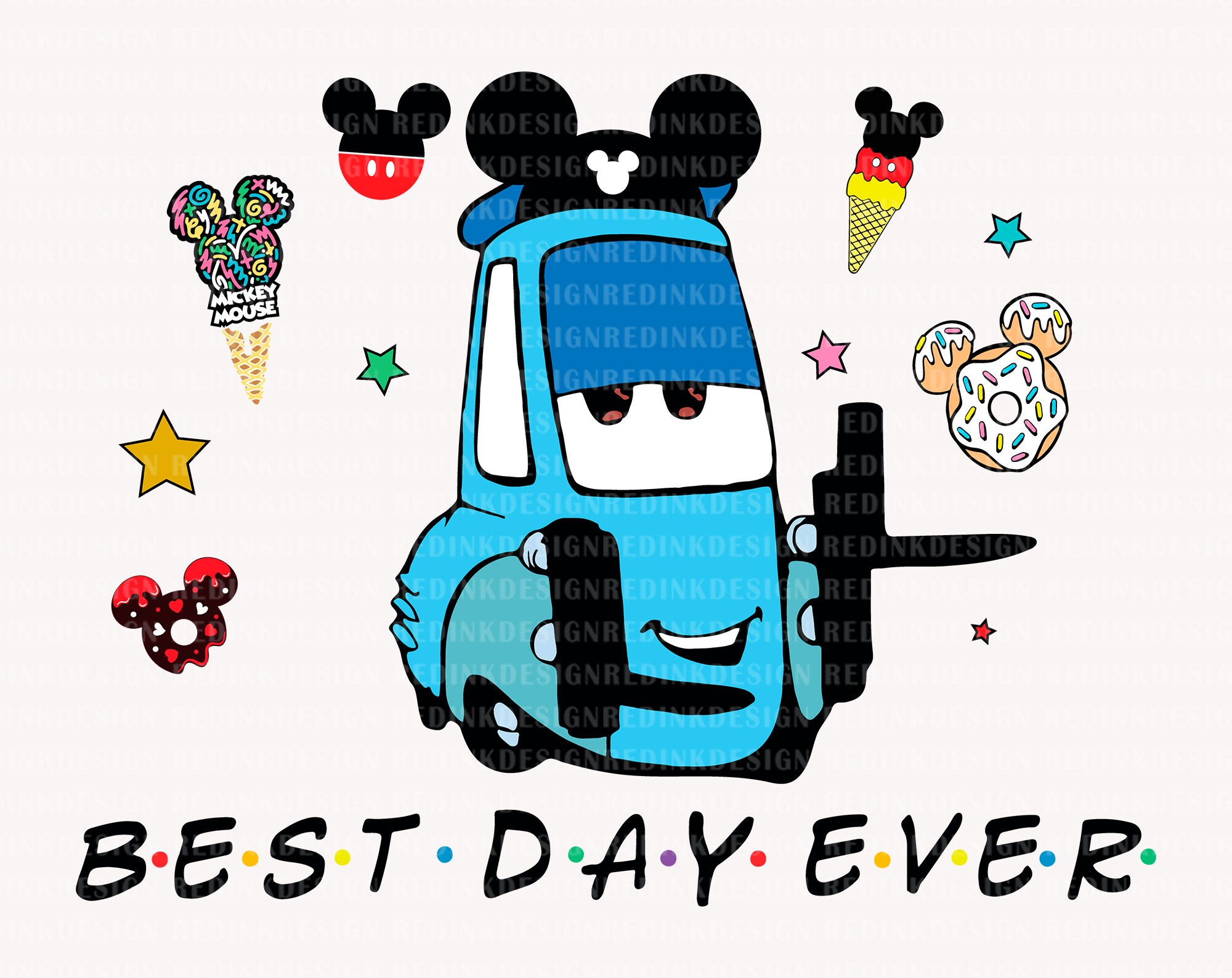 Best Day Ever Png, Family Vacation Png, Cute Car Png, Mouse | Inspire ...