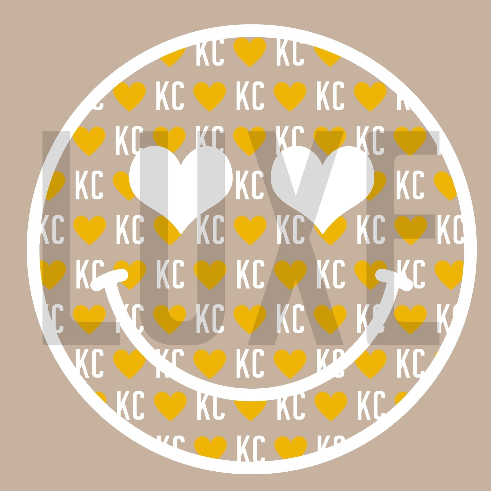 Kc yellow hearts smiley face PNG - Inspire Uplift