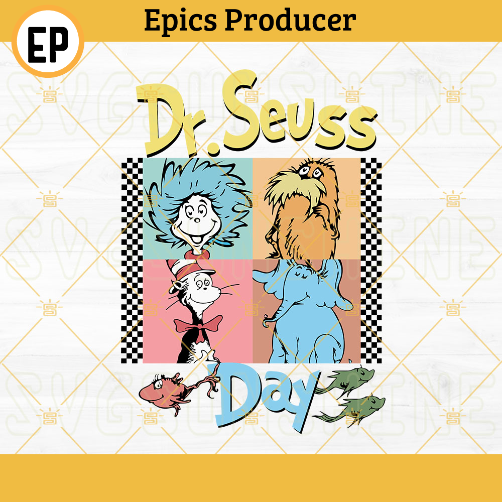 Dr Seuss Day SVG, Dr Seuss SVG, National Reading Day SVG, Re | Inspire ...