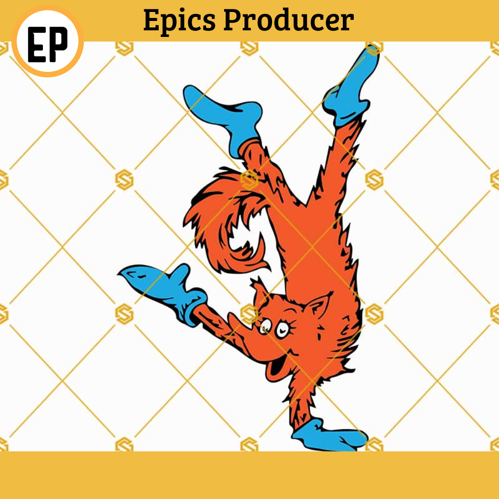 Fox In Socks Dr Seuss SVG, Fox In Socks SVG, Fox In Socks PN | Inspire ...