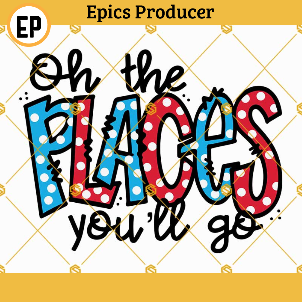 Oh the Places You ll Go SVG, Teacher Reading SVG file, Read | Inspire ...