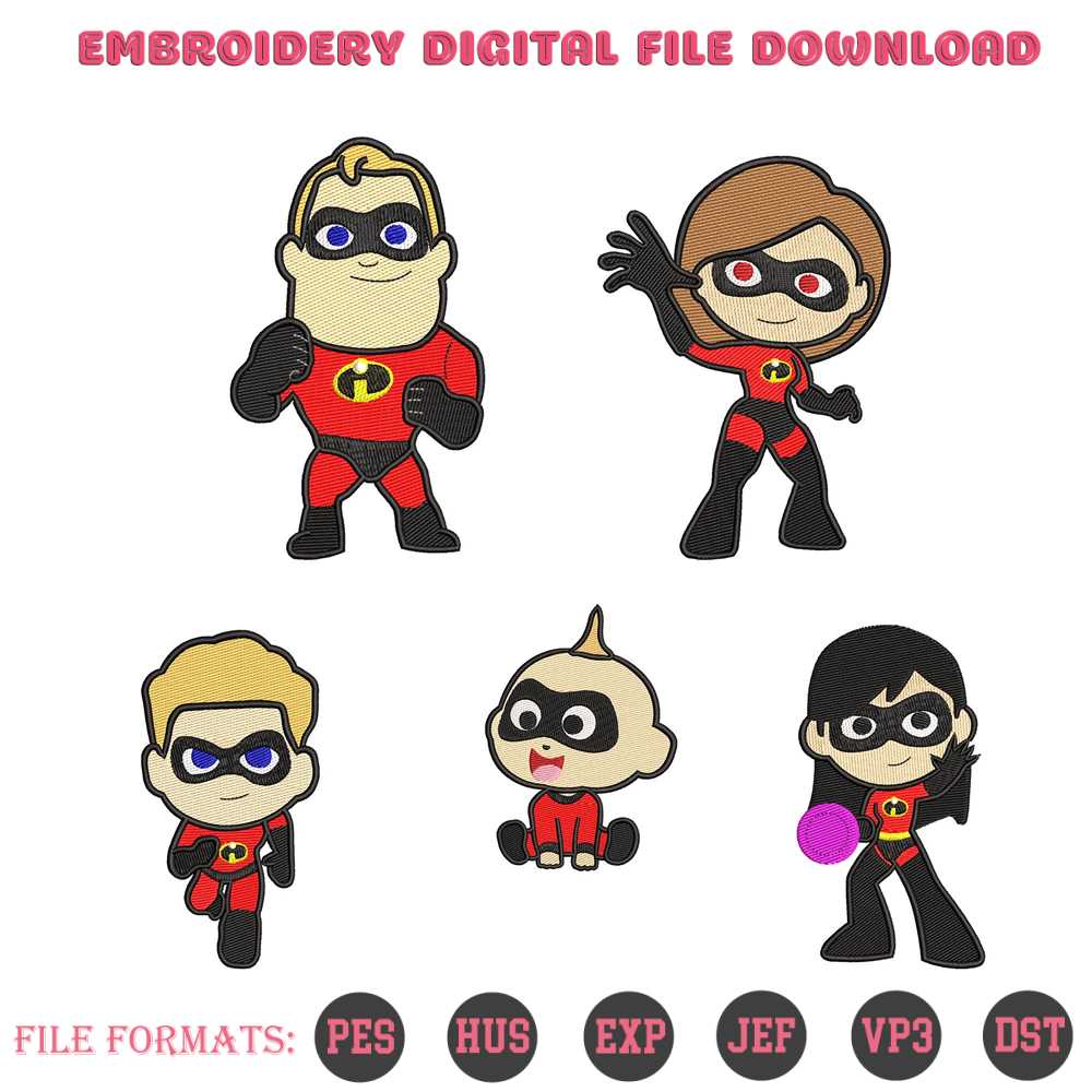 Super Family embroidery designs superheroes designs of embro - Inspire ...