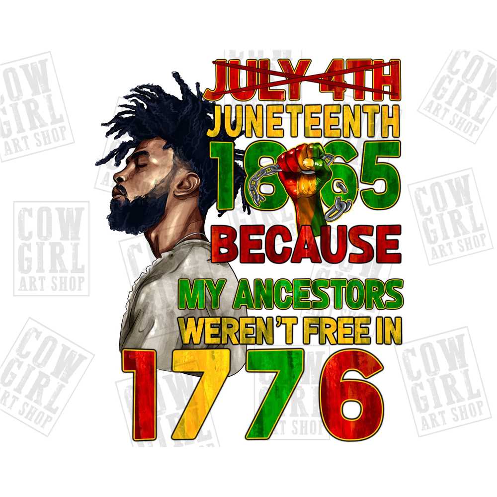 July 4th Juneteenth 1865 because my ancestors werent free in | Inspire ...