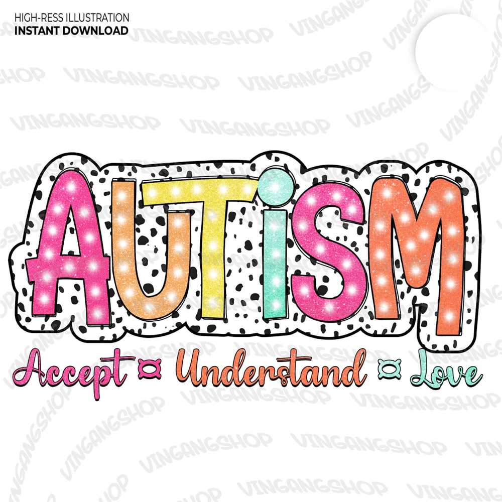 Accept Understand Love Png Autism Png, Autism Awareness Png, - Inspire ...