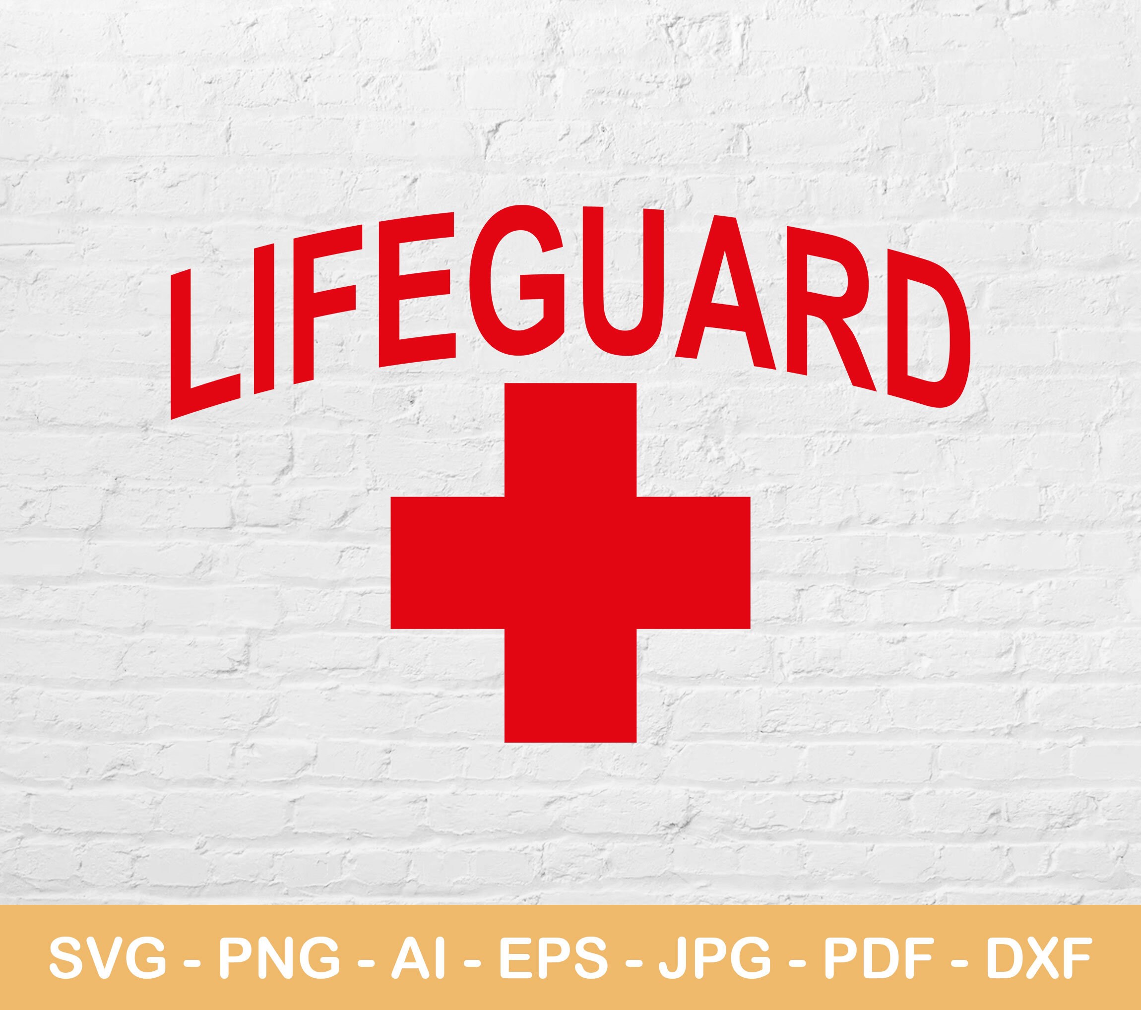 Lifeguard Svg, Life Guard Svg, Red Svg, Instant Svg, Cricut | Inspire ...