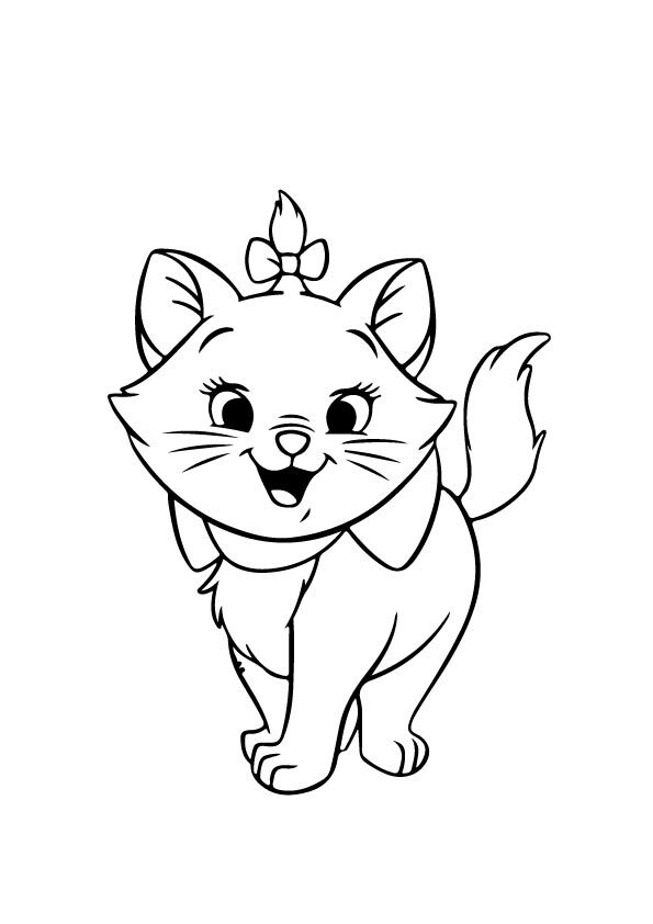 marie svg, aristocats svg, marie cat svg, layered svg, cricu | Inspire ...