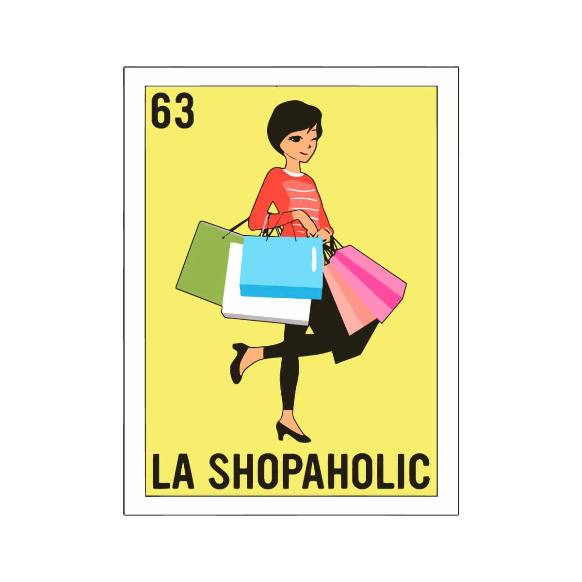 La Shopaholic Premium Svg, Trending Svg, Girl Svg, Woman Svg - Inspire ...