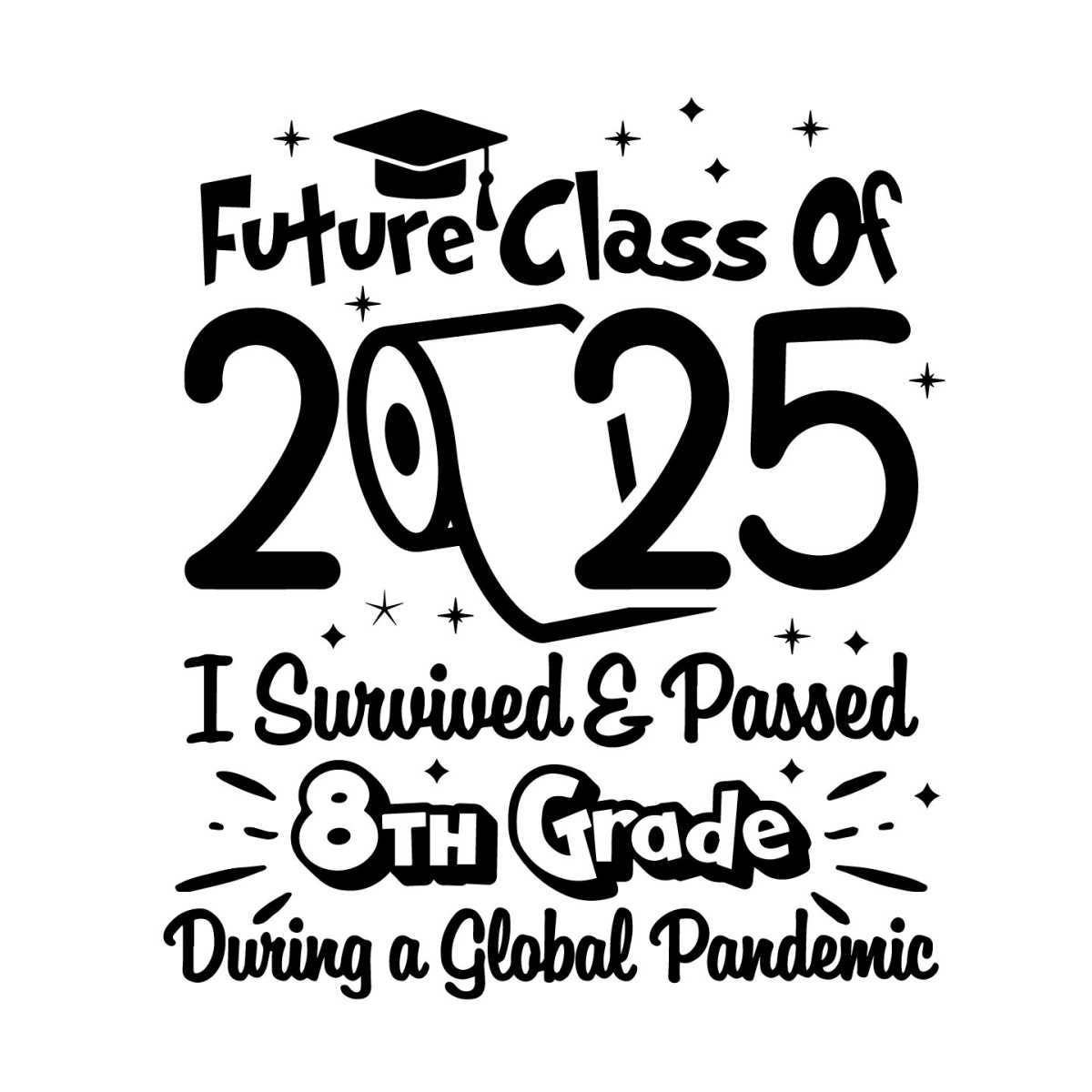 8th Grade Graduation Svg, Graduation Svg, Future Class Of 20 | Inspire ...