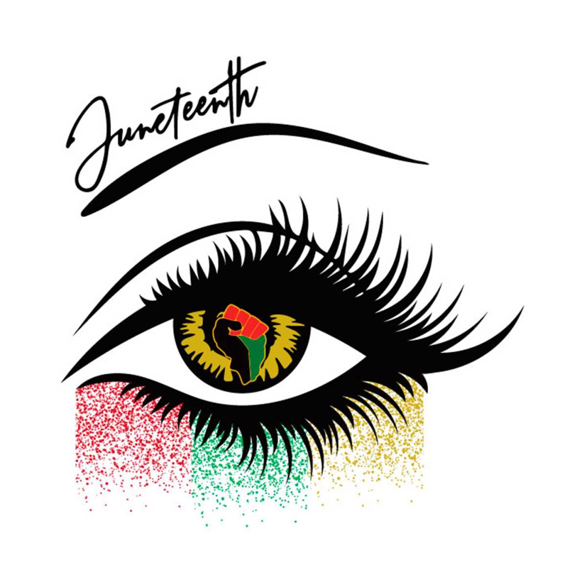 Juneteenth Eye Svg, Junteenth Svg, Justice Freedom Day Svg, - Inspire ...